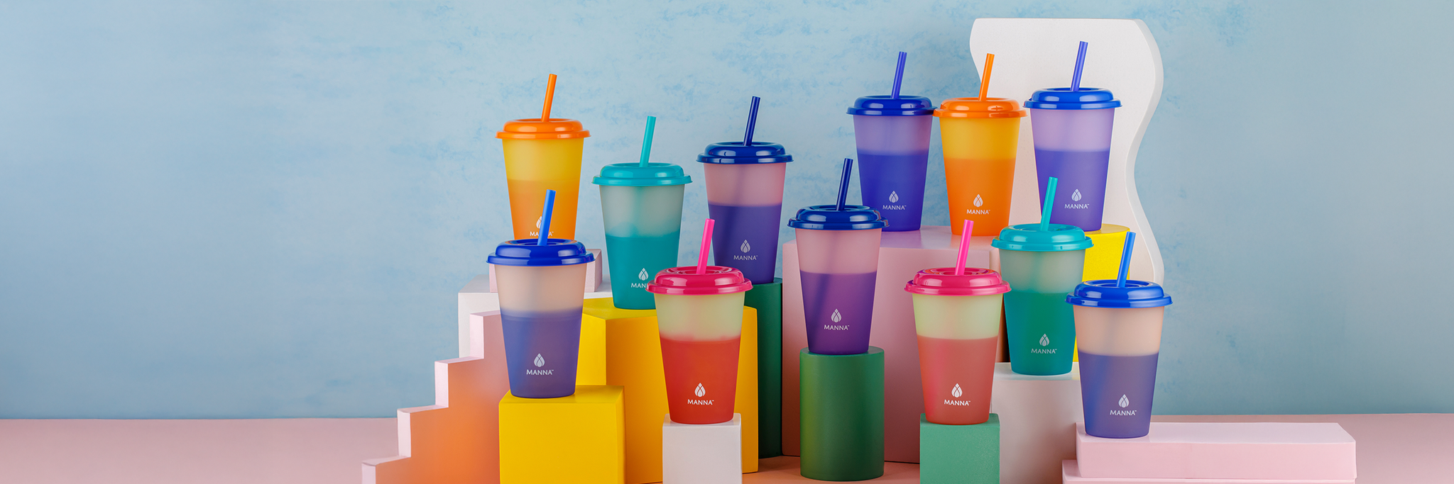 Best Designs Custom Color Changing Cups by Manna Hydration