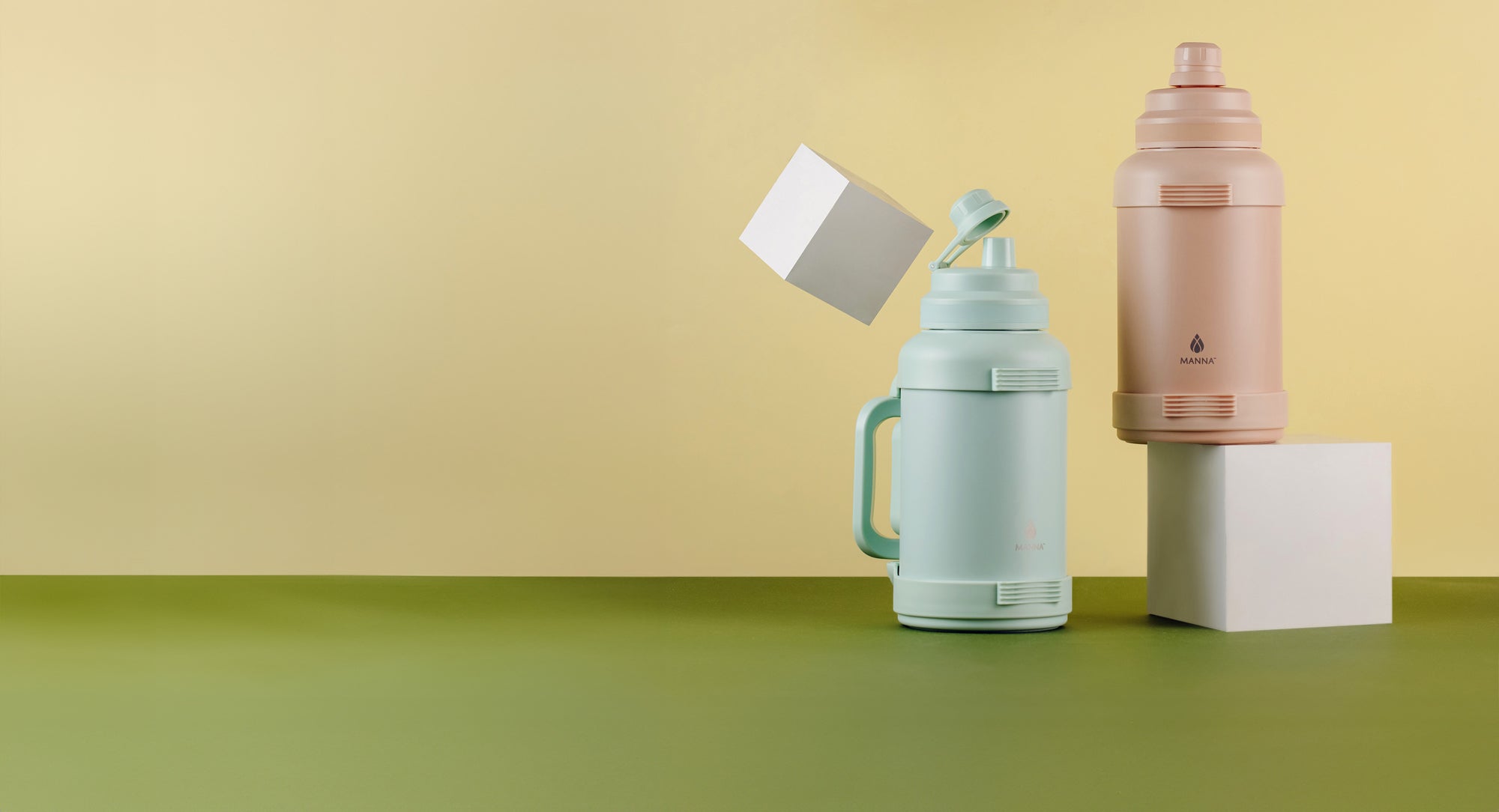 Manna Hydration - Water Bottles. Double Walled