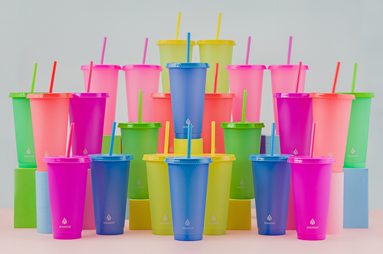 Best Designs Custom Color Changing Cups by Manna Hydration